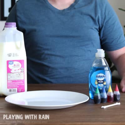Color Changing Milk Experiment