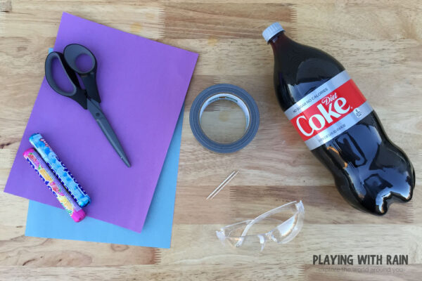Mentos and Coke Volcano