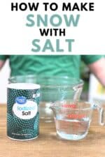 How To Make Snow With Salt