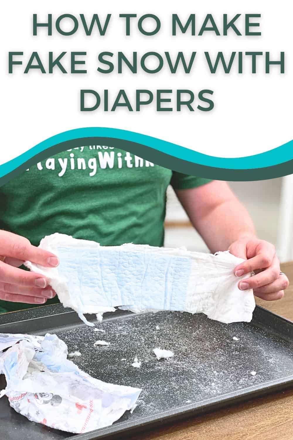 How To Make Fake Snow With Diapers